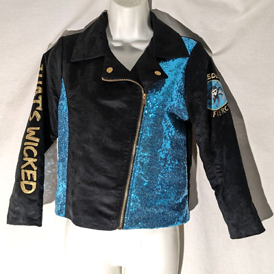 Disney D-Signed Descendants Wickedly Fierce Uma Sequin Moto Jacket ...