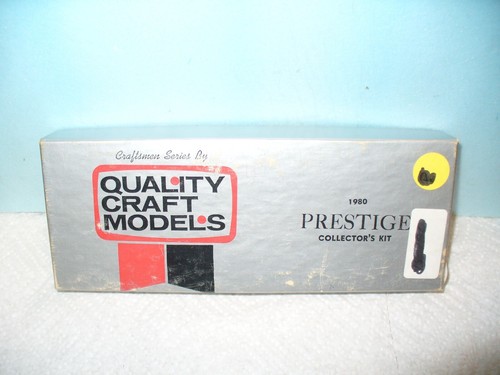 Vintage QUALITY CRAFT MODELS #61 HO 50' Bulkhead Flat Car kit-no trucks ...