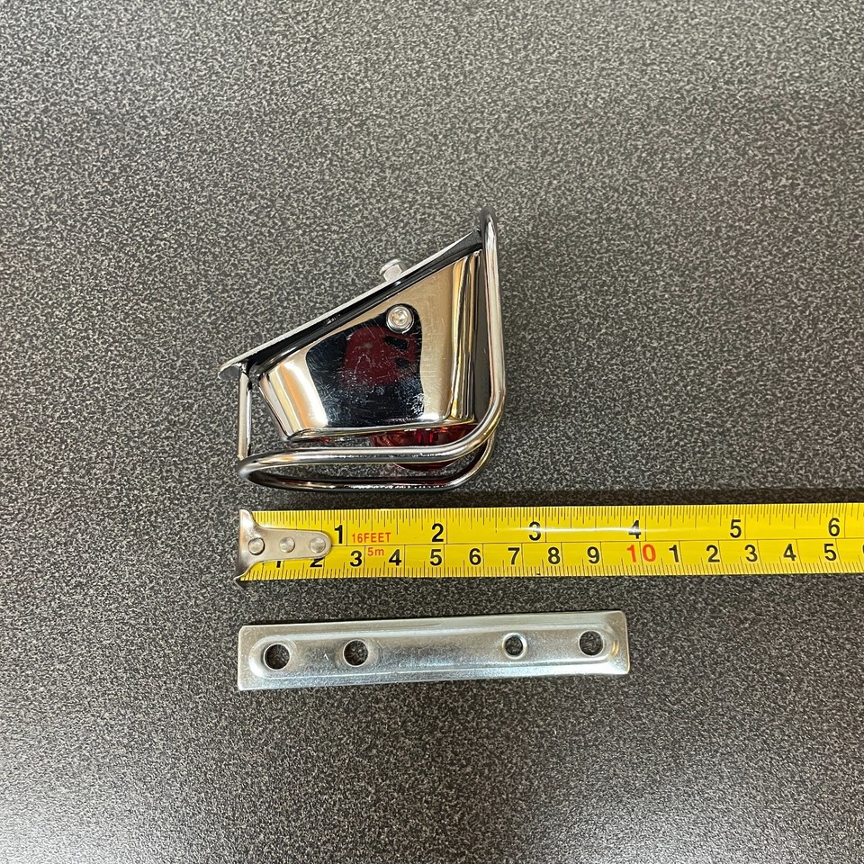 Bicycle Fender Light / Mud Guard Mounted bike taillight Retro Rear RED ...