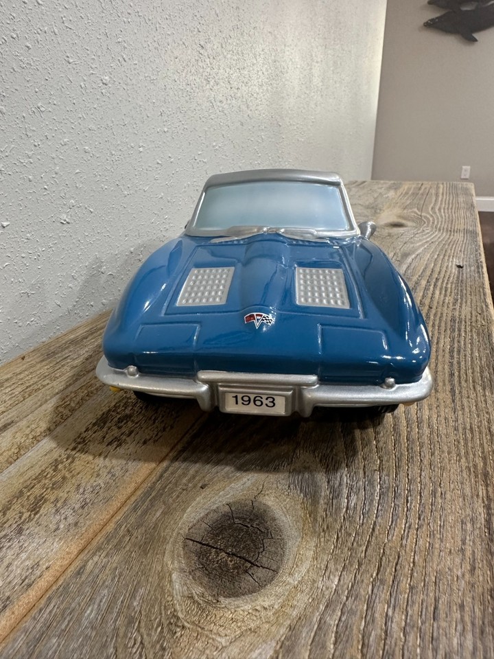 Enesco Collectible 1963 Chevy Corvette Sting Ray Savings Bank in Box | eBay