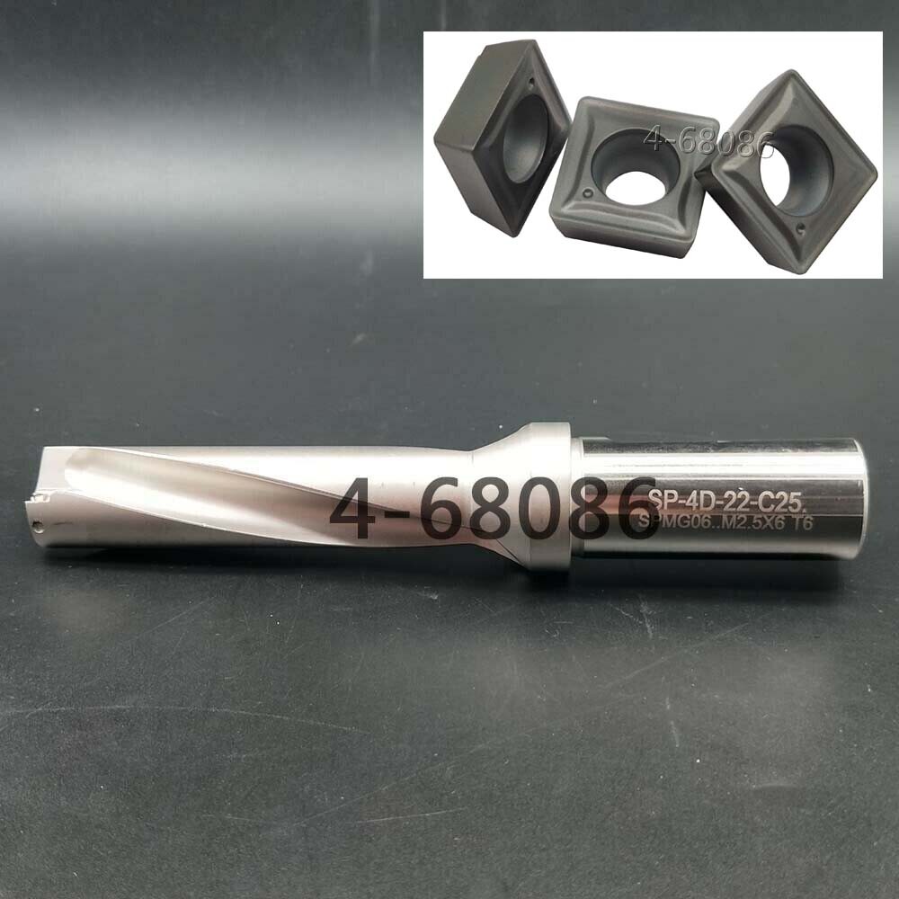SP-22-4D-C25 U drill indexable drill Φ22mm-C25-4D + SPMG07T308 DG ...