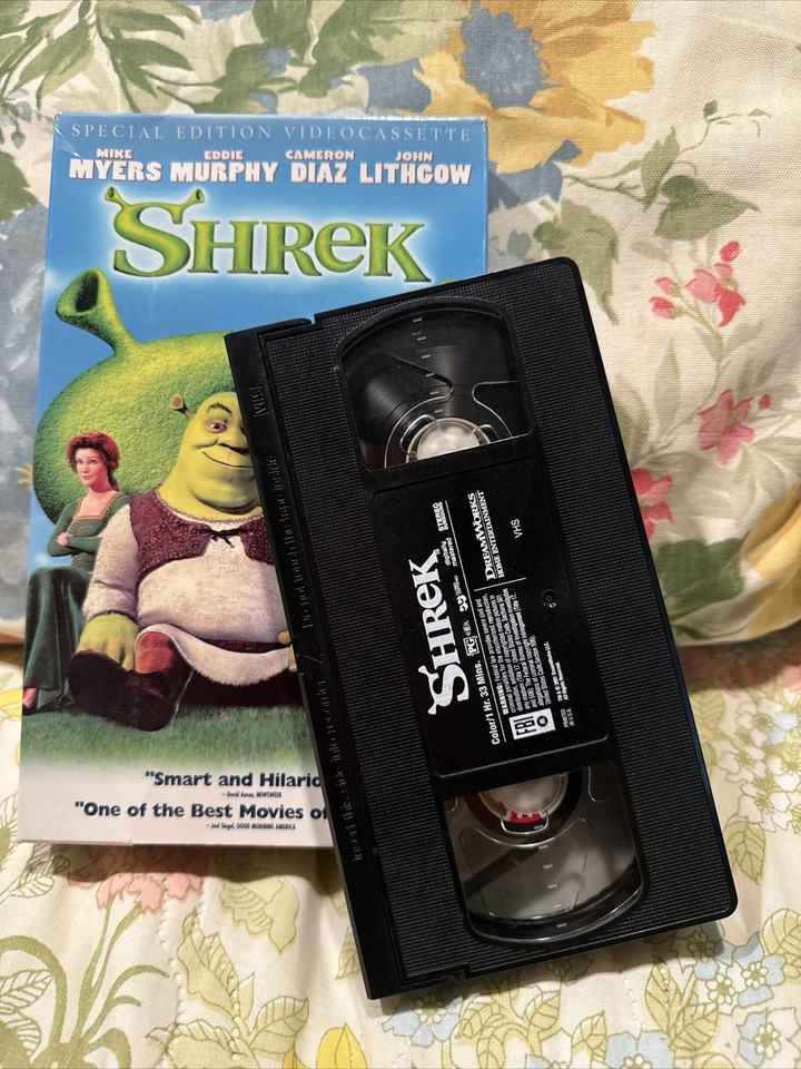 SHREK (2001) Special Edition Big Box VHS Tape 667068367034 | eBay
