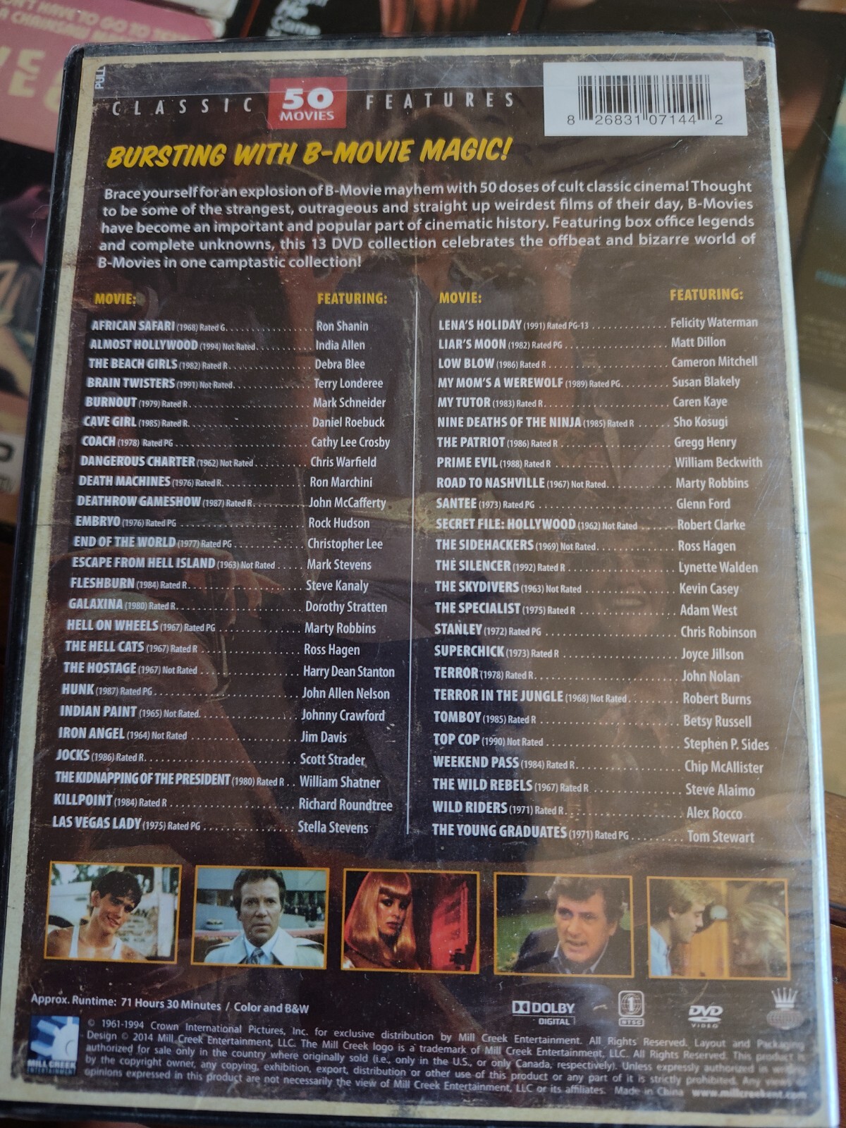 B-Movie Blast: 50 Movies (DVD, 2014, 13-Disc Set) for sale online | eBay
