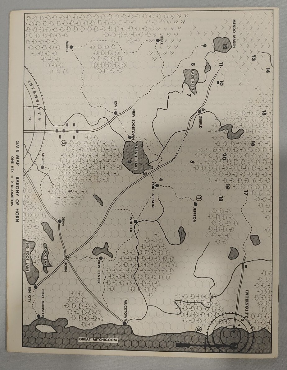Gamma World Legion of Gold Module Gw1 TSR RPG 7503 Science Fantasy 1981 ...