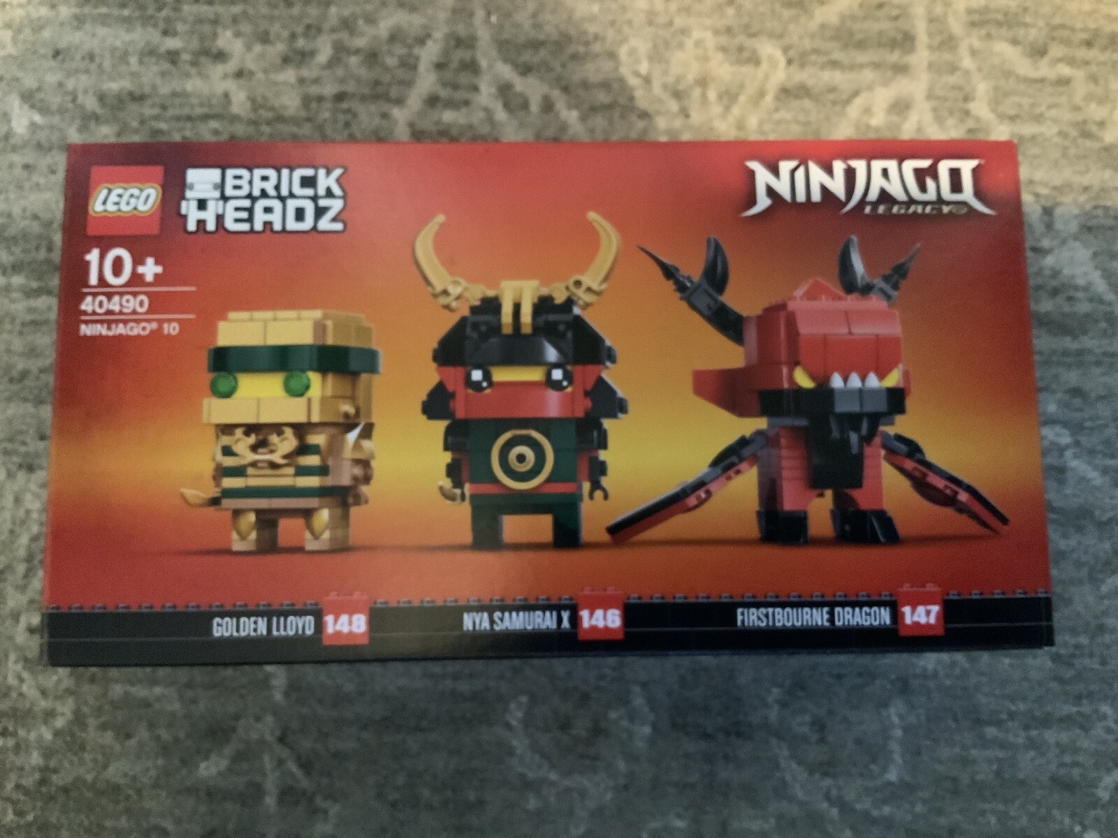 LEGO BRICKHEADZ: NINJAGO 10 (40490) for sale online | eBay