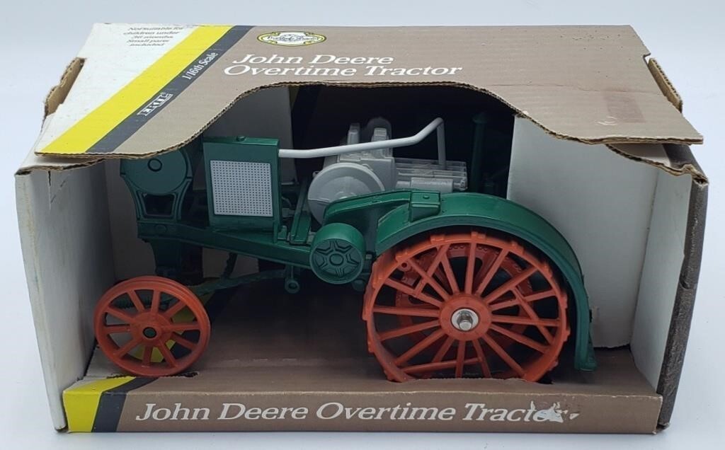 John Deere Overtime Tractor 1/16 Scale Die Cast Ertl Company No 5811 | eBay