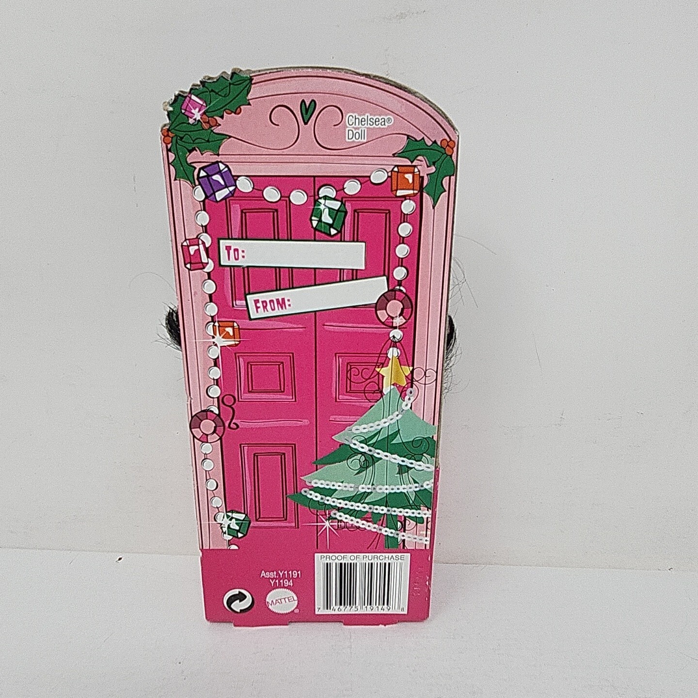 Barbie Sister Christmas Chelsea Brunette Doll Dressed 2013 Seal for ...