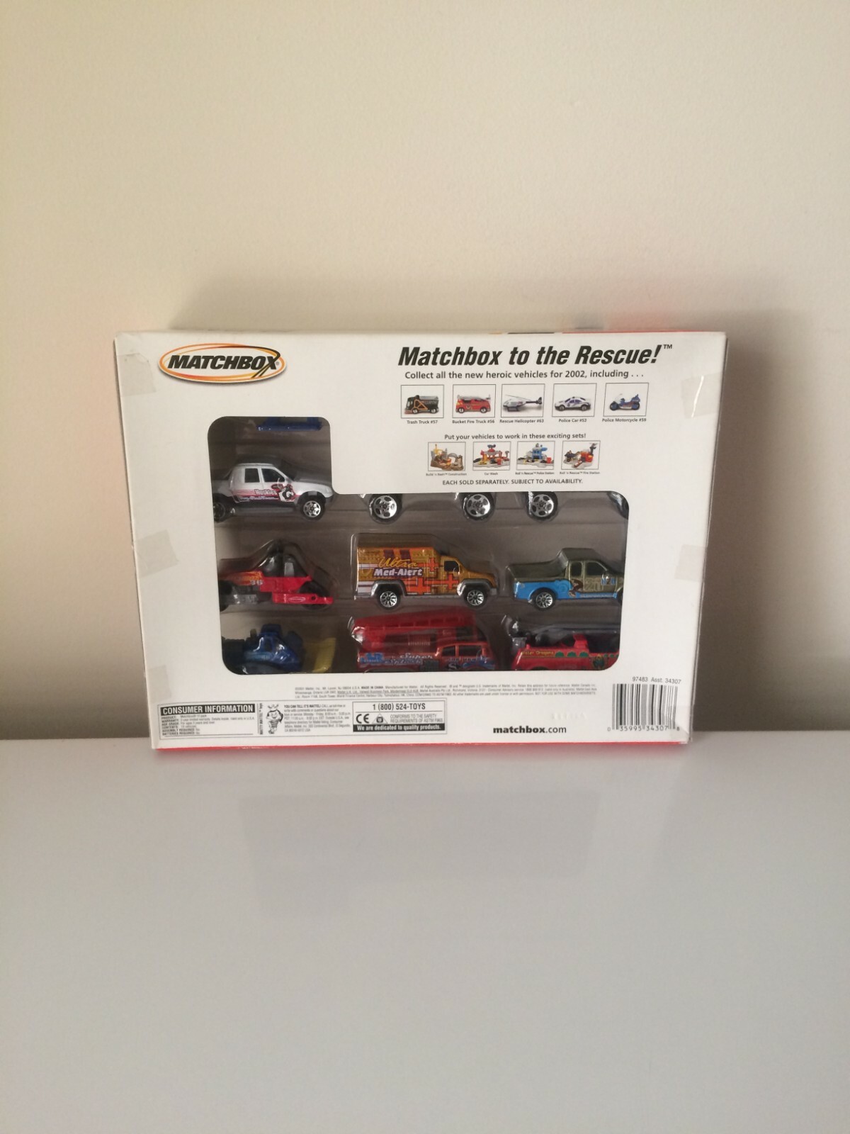 Matchbox - Collector - # 2 - 10 Pack - 2001 - MIB - Unopened - Free ...
