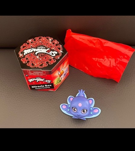 Rare Miraculous Ladybug Miracle Box Duusu Peacock Kwami Toy Figure | eBay