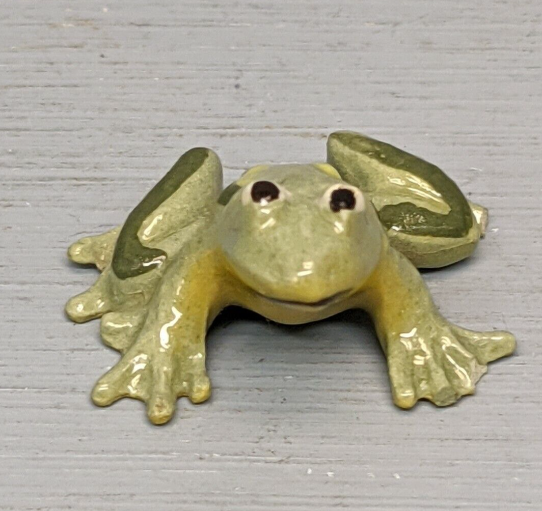 Old Hagen Renaker Papa Frog W/ Hand Painted Stripes | eBay