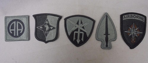 Genuine ACU US Army Airborne/Special Forces Division Cloth Arm Badge ...