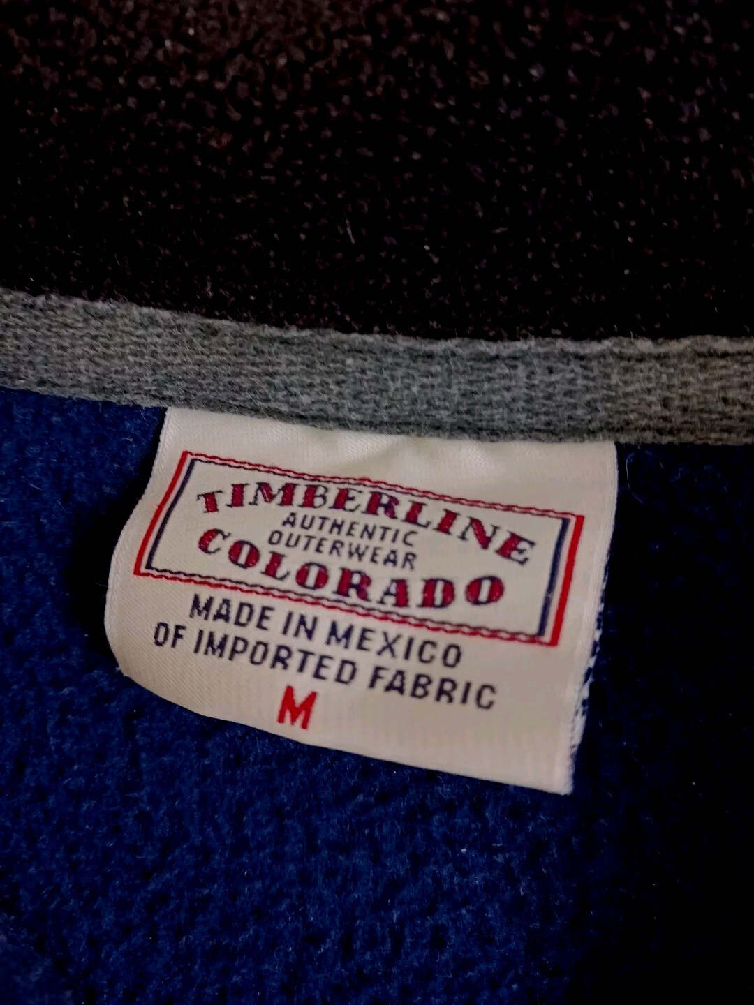 Timberline Colorado Men's Fleece Jacket Full Zip Authentic Outerwear ...