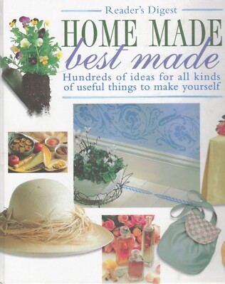 HOME MADE Best Made - Readers Digest Craft Book (Hardback) FREE POST ...