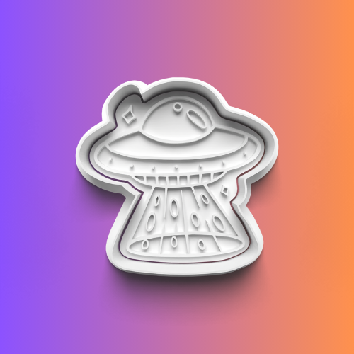 Aliens Cookie Cutters + Stamps for Baking, Crafts 4 Pieces 0185 | eBay