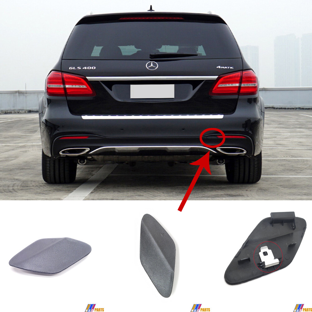 17-19 Mercedes X166 GLS 320 350 400 420 450 500 550 63 REAR TOW COVER ...