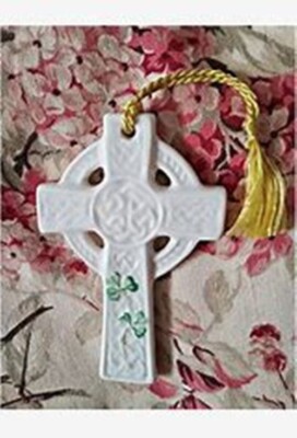 Belleek Classic St Kieran's Celtic Cross Ornament | eBay