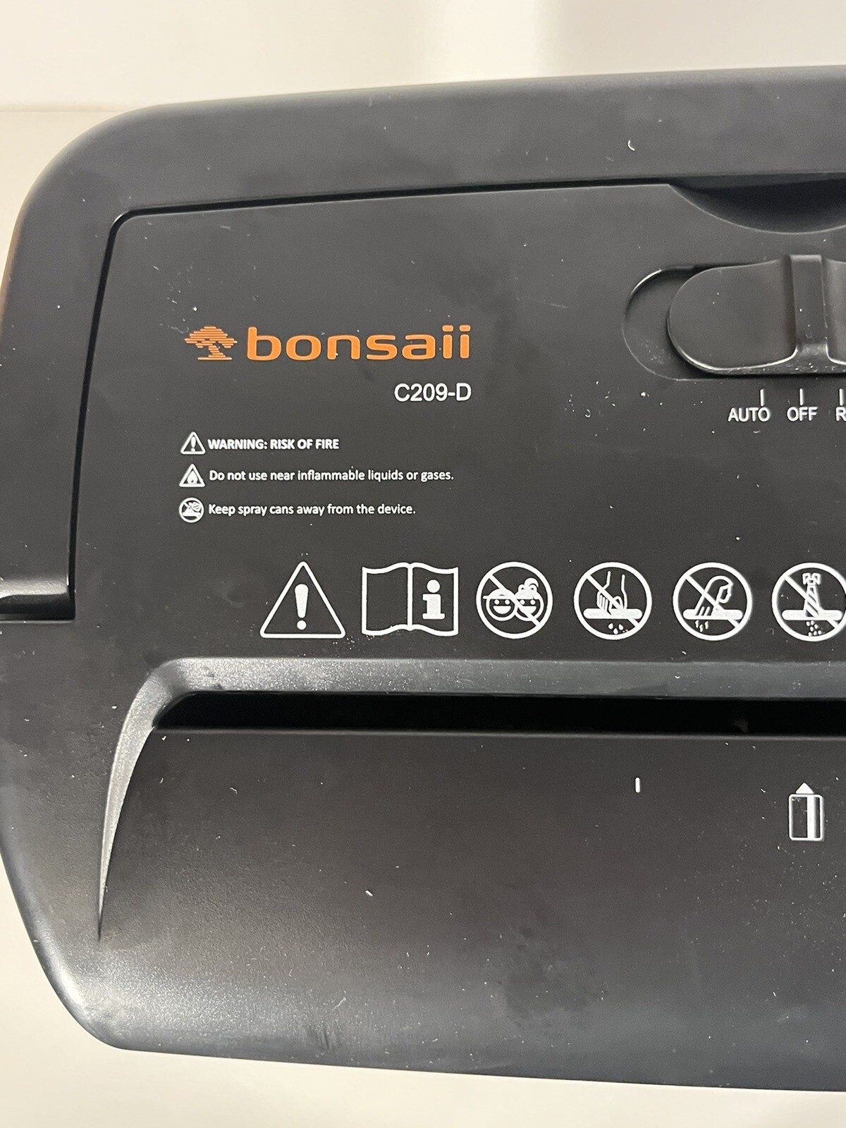 Bonsaii C209-D 10-Sheet Cross Cut Paper, Credit Card/Staples/Clips ...