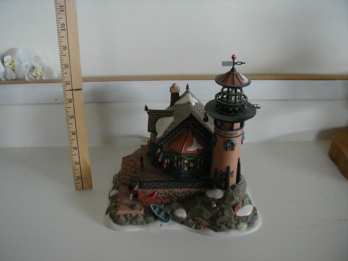 Vintage Retired 1999 Department 56 Dickens Village Lynton Point Tower ...