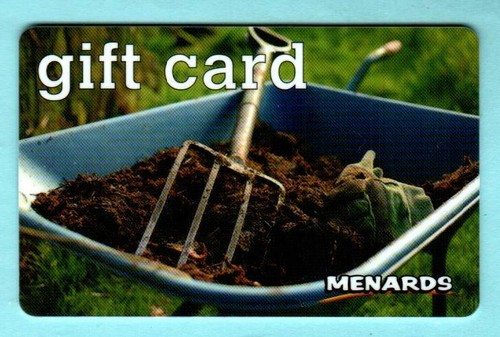MENARDS Garden Work 2012 Gift Card ( $0 ) | eBay
