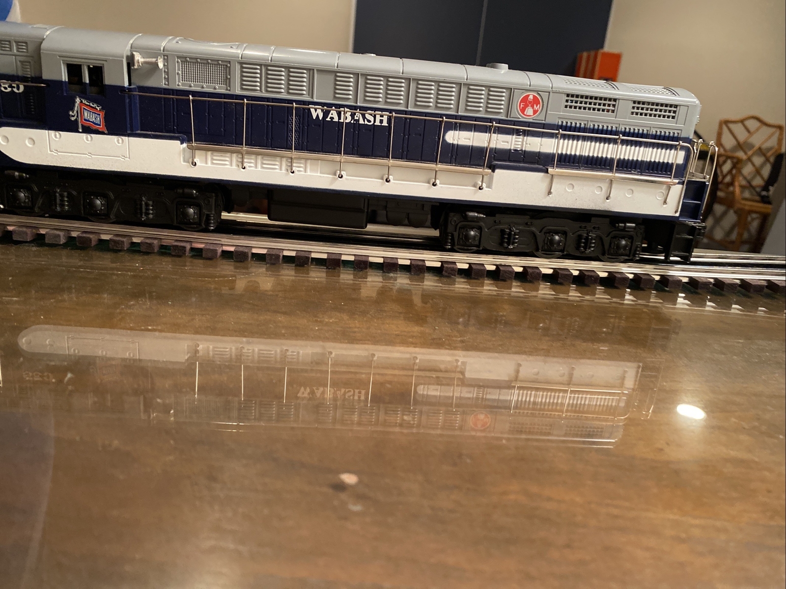 Lionel 6-8378 Wabash Bluebird Fairbanks-Morse TrainMaster Diesel W ...