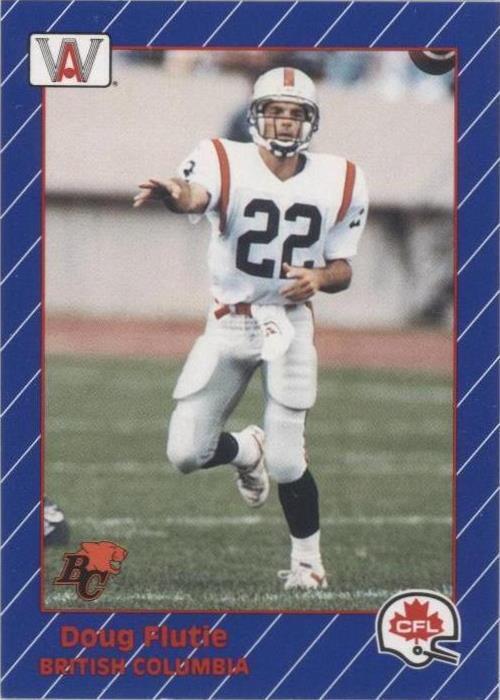 1991 All World CFL French - Doug Flutie #7 for sale online | eBay