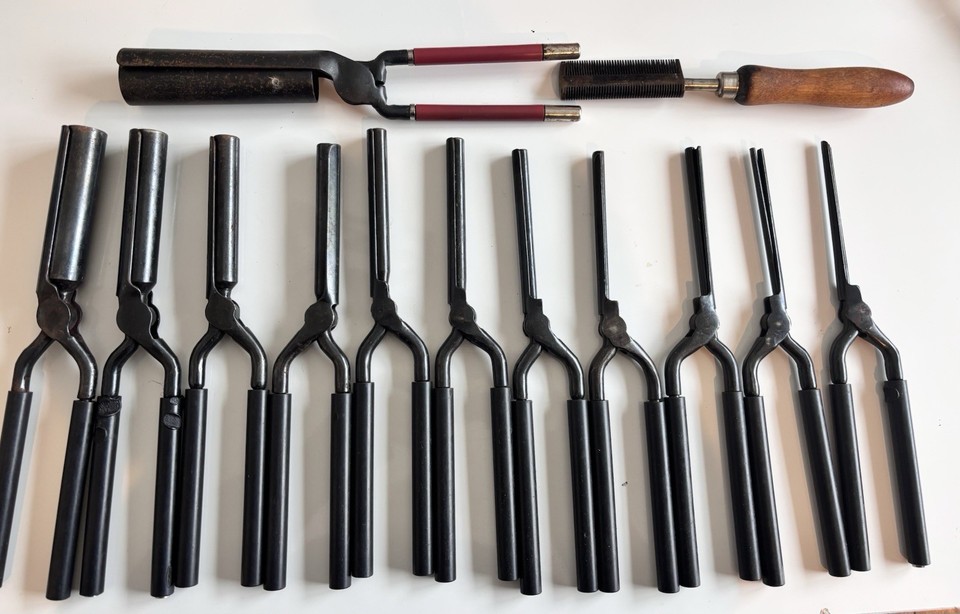 VTG Kizure Marcel Curling 12 Irons Professional Salon Stove hair Tools ...