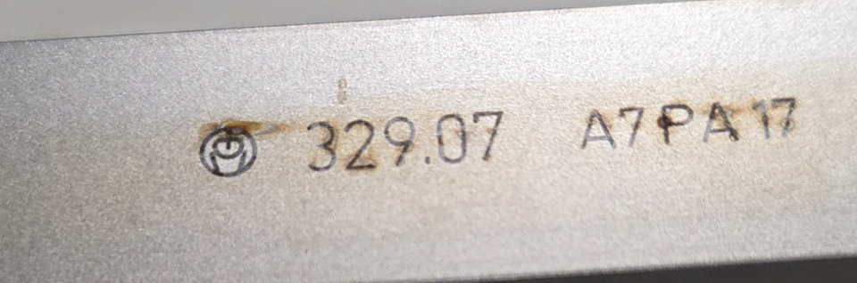 TWO Bending Iron (329.07 & 329.070) for 2.7mm Reconstruction Plates ...