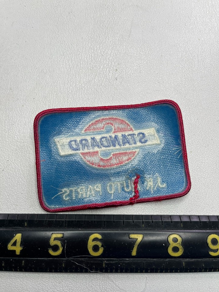 Vintage STANDARD J K AUTO PARTS Car Parts Store Patch (Mechanic) T168 ...