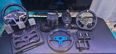 Moza R5 with Thrustmaster T248, Velocityone shift, etc. | eBay