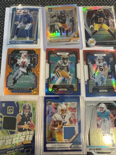 Football Singles Josh Palmer Patch Card, Roman Wilson Patch Rookie | eBay