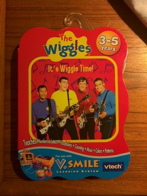 New Sealed [VTech V.Smile] The Wiggles It's Wiggle Time Smartridge set ...