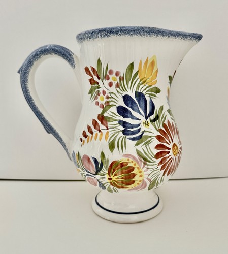 Henriot Quimper France Pitcher 8" tall | eBay