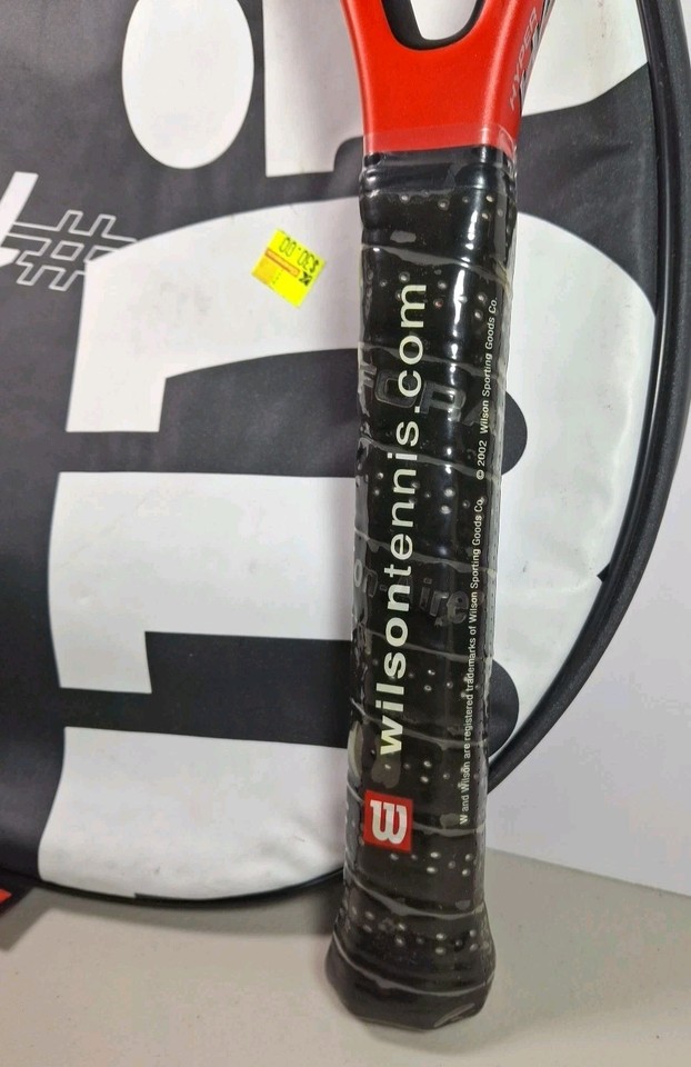 WILSON HYPER HAMMER XP GRAPHITE TENNIS RAQUET RED 4 1/4" GRIP 115 SQ IN ...