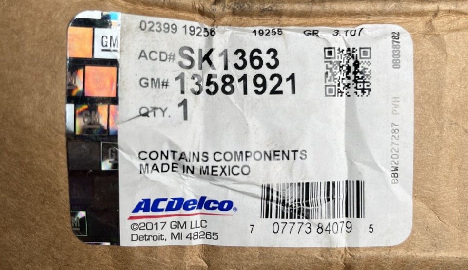 New Genuine OEM GM Fuel Level Senser Kit ACDelco 13581921 | eBay