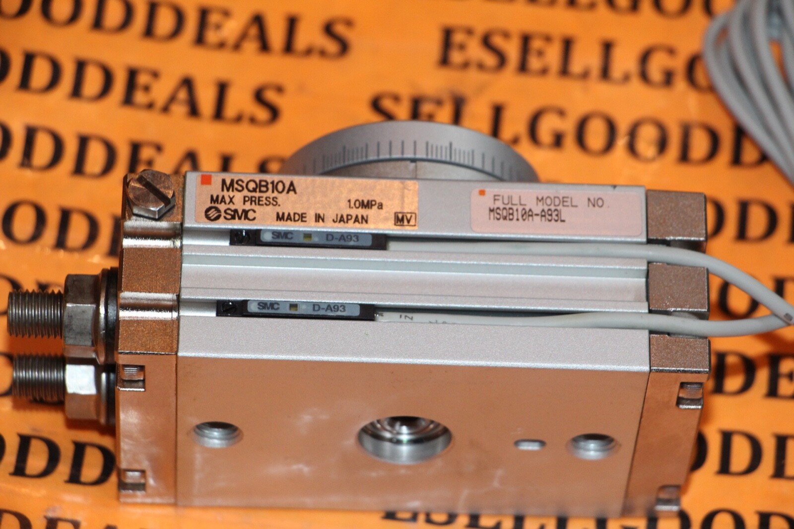 SMC MSQB10A-A93L Rotary Actuator With Table New | eBay