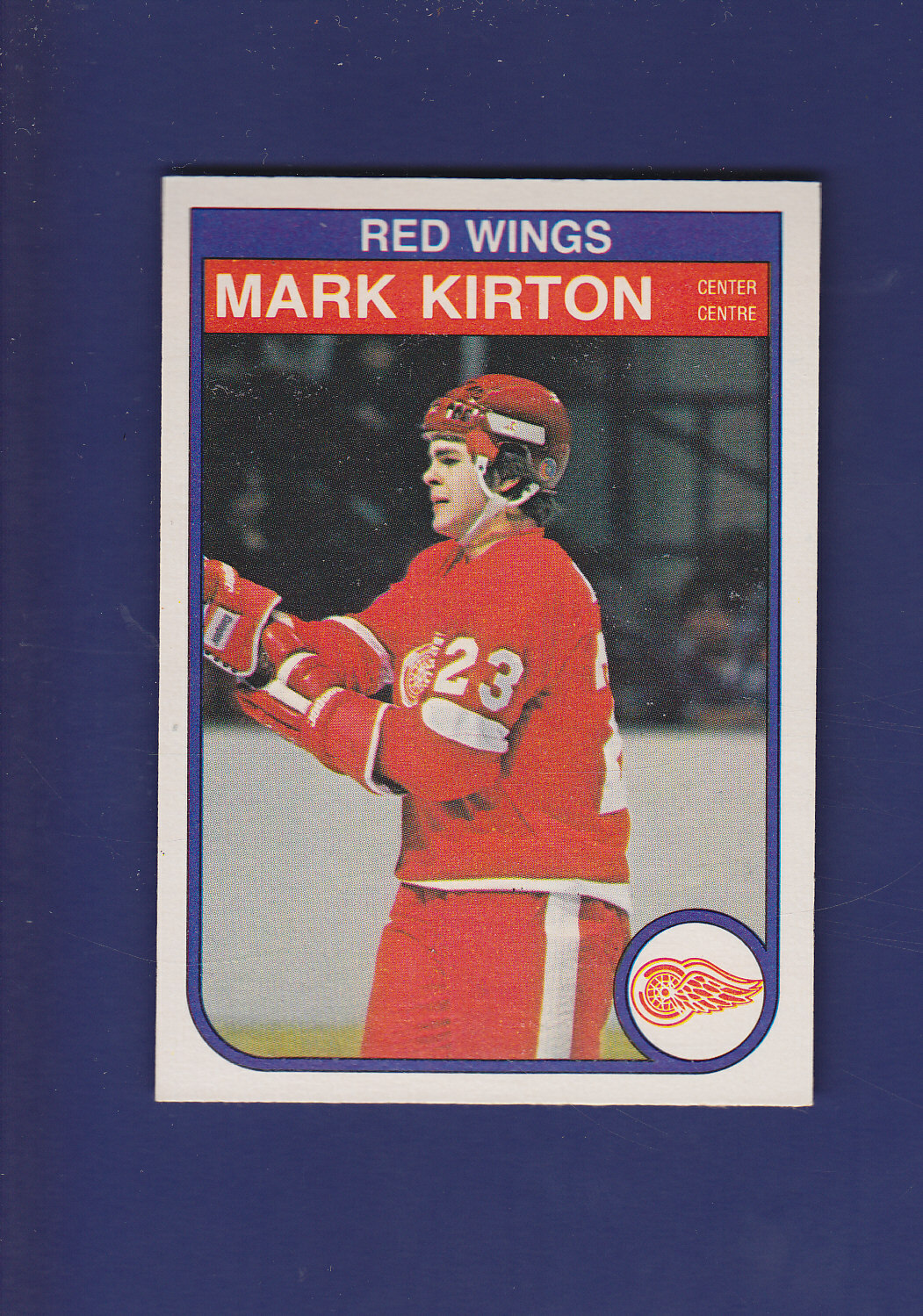Mark Kirton 1982-83 O-PEE-CHEE OPC Hockey #87 (MINT) Detroit Red Wings ...