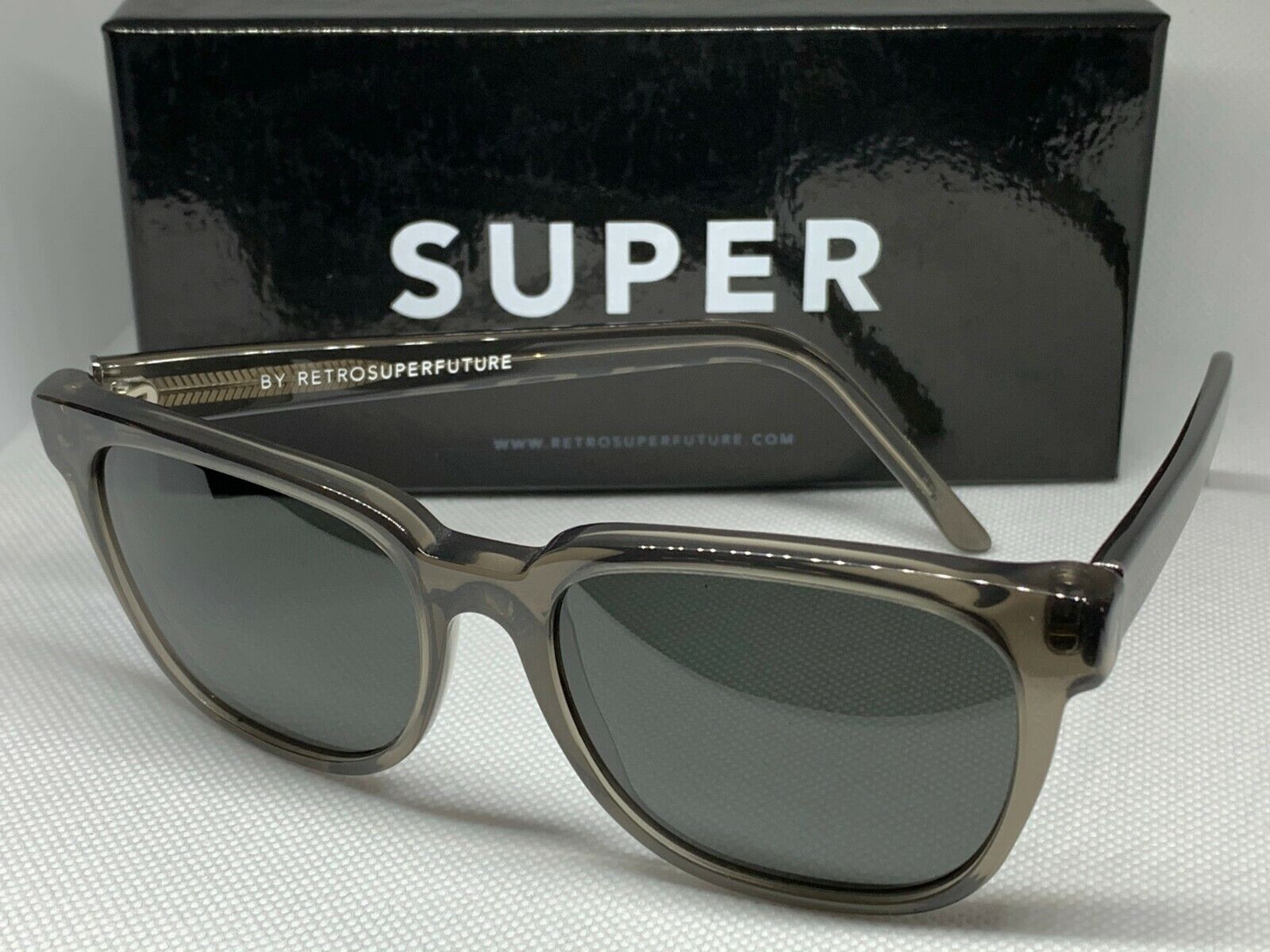 Retrosuperfuture 414 People Deep Black Frame Size 53mm Sunglasses NIB | eBay