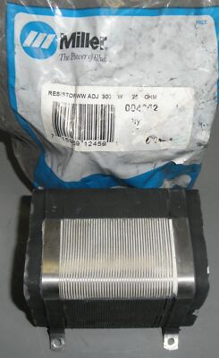 Miller Adjustable Resistor 004652 5905-01-369-1409 25 Ohms | eBay