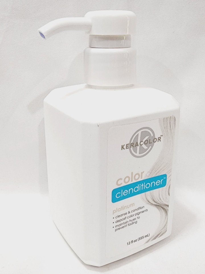Keracolor Color Clenditioner PLATINUM Cleanse Condition Hair 12 oz ...
