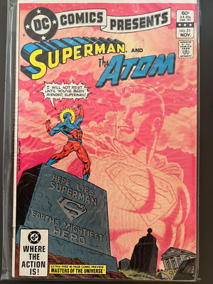 DC Comics Presents #51 Superman Atom preview of Masters of the Universe ...