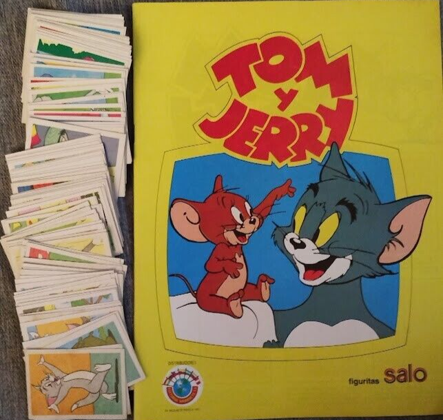 Peru 1984 SALO Navarrete Tom & Jerry Album and Full Sticker set | eBay