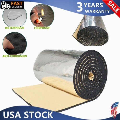 157"x 39" Sound Heat Proofing Car Auto Sound Deadener Insulation Underlay Mat | eBay