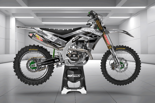Fits Kawasaki KX450F (2024, 25, 2026 ) and KX250F (2025-2026) graphic ...