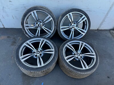 20' INCH RIMS WHEELS WHEEL RIM TIRE SET 343 BMW F10 F12 M6 M5 (2011 ...