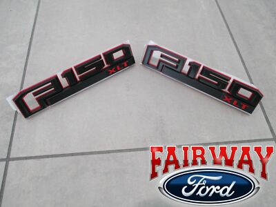 15 thru 20 F-150 OEM Ford Special Edition RED Fender Emblem Nameplate ...