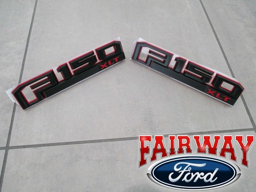 15 thru 20 F-150 OEM Ford Special Edition RED Fender Emblem Nameplate ...