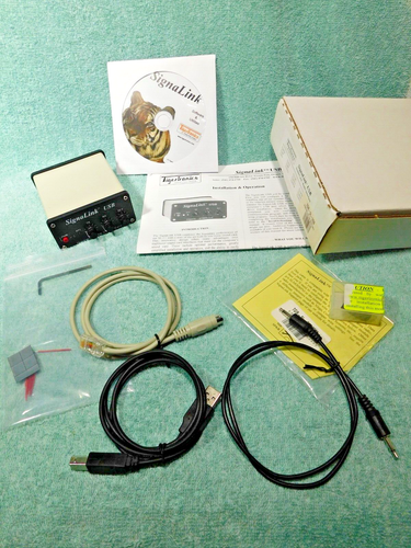 TIGERTRONICS SIGNALINK USB SLUSB configured for Elecraft K3 ham radio ...
