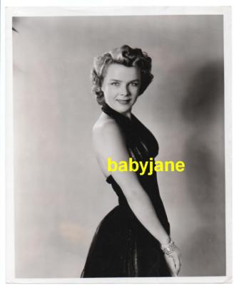 SALLY FORREST VINTAGE 8X10 PHOTO 1949 FASHION PUBLICITY | eBay