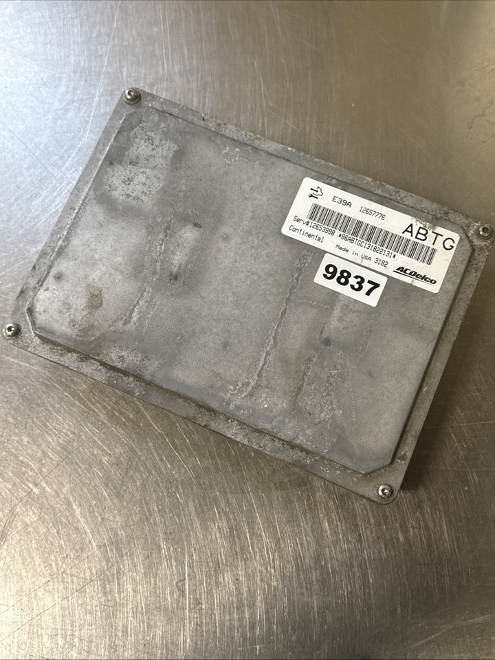 GM Engine Computer Brain Engine Control Module ECM ECU EBX 12657776 ABTG | eBay