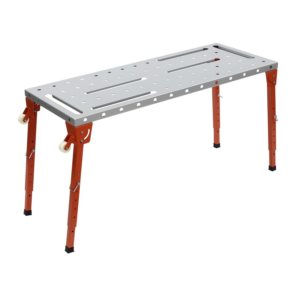Steel Portable Welding Table Welding Workbench Table Folding Work Bench ...